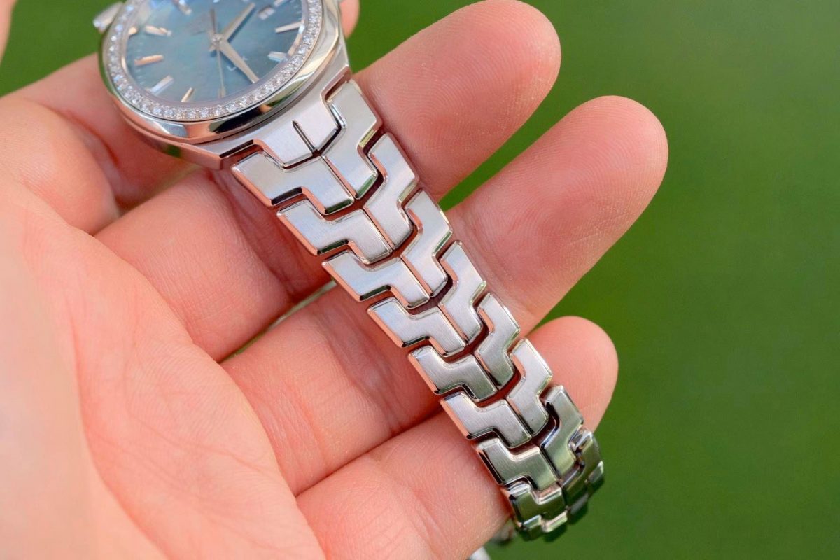 Rare !! TAG HEUER Link Lady Diamond Quartz 32 mm Gen 4 เพชรแท้ 48 เม็ด ...